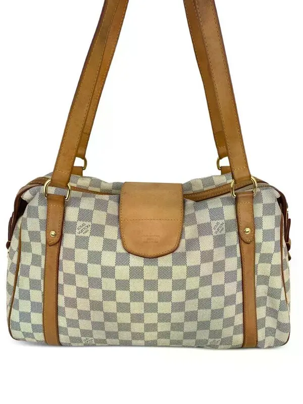 LOUIS VUITTON Damier Azur Stresa Pm Shoulder Bag - Neutrals