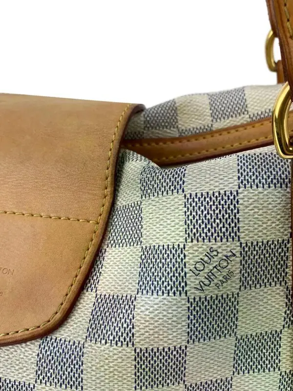 LOUIS VUITTON Damier Azur Stresa Pm Shoulder Bag - Neutrals