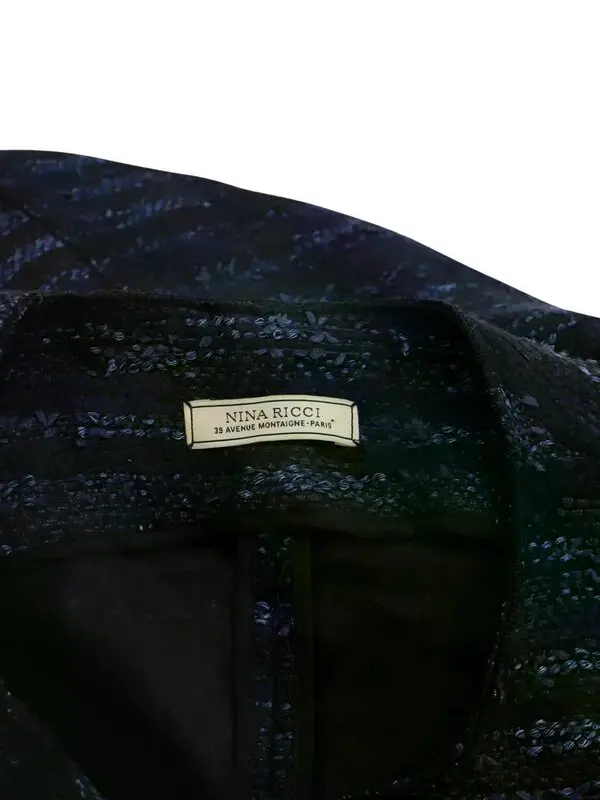 Nina Ricci Tweed Zip-up Jacket