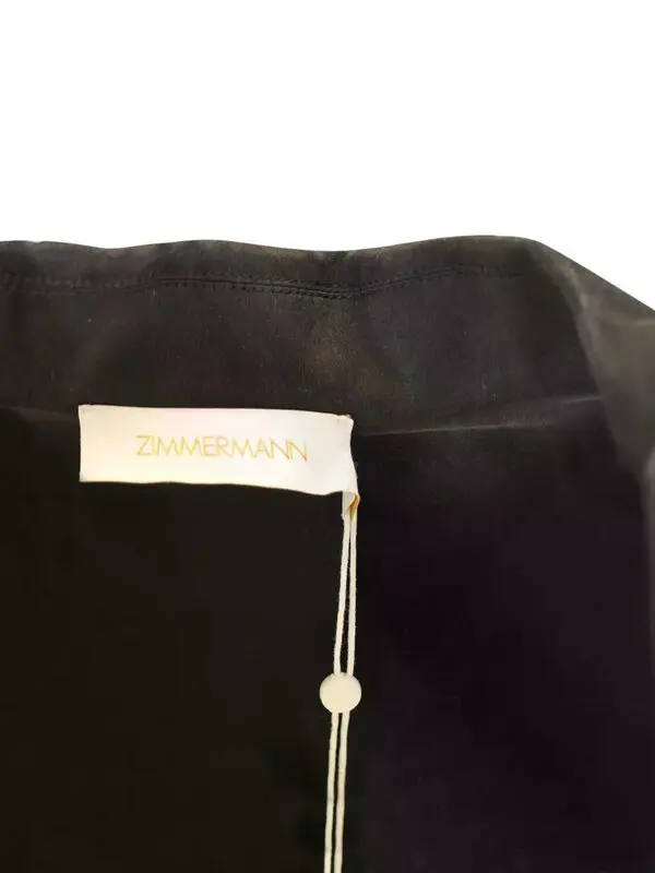 Zimmermann Asymmetrical-hem Midi Dress