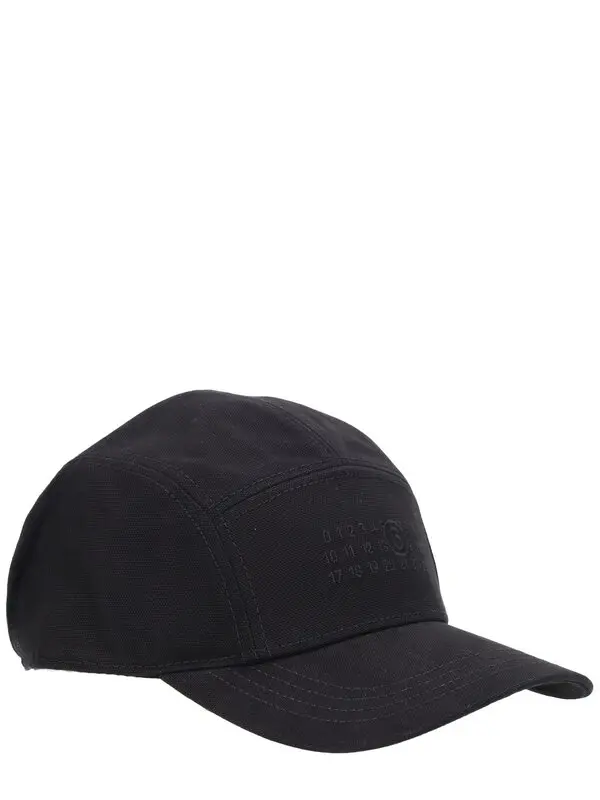 MAISON MARGIELA Baseball Cap With Logo - Black