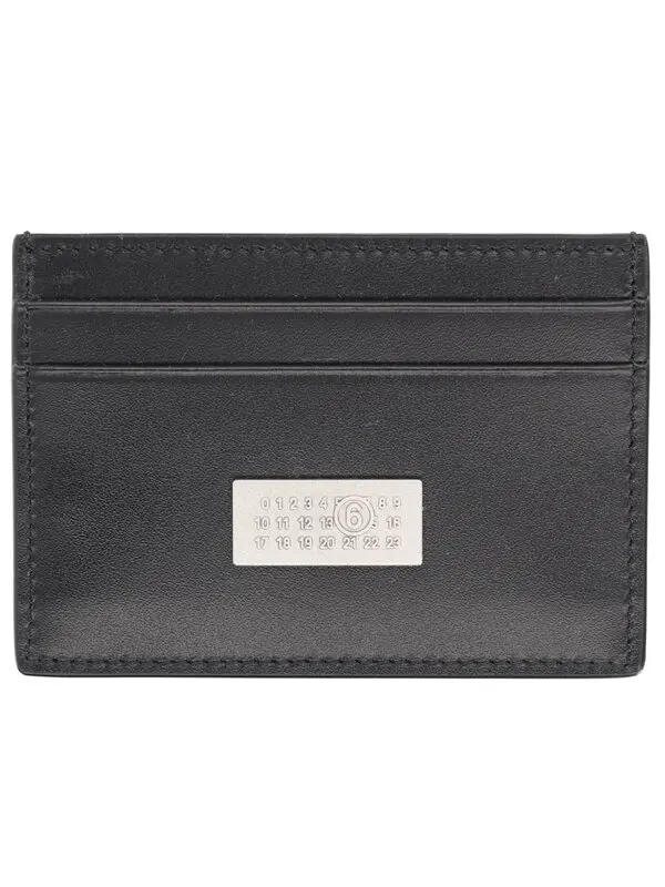 MAISON MARGIELA Card Holder With Logo - Black