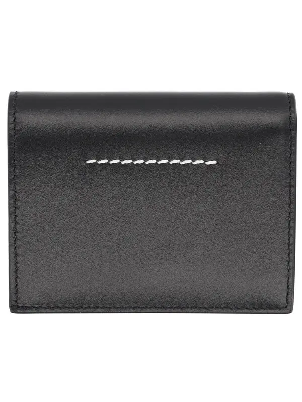 MAISON MARGIELA Coin Purse With Logo - Black