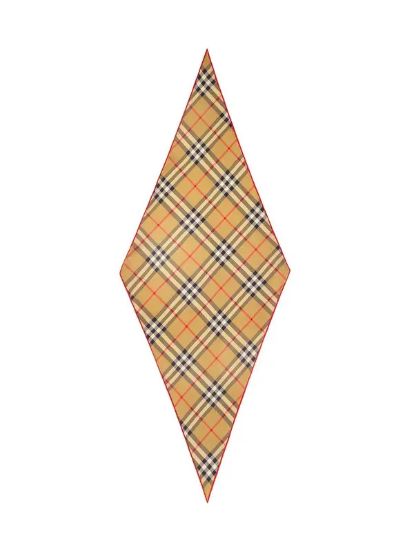 Burberry Check" Scarf - Multicolour