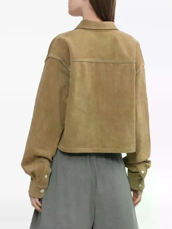 A BATHING APE Pocket Button Shirt - Brown