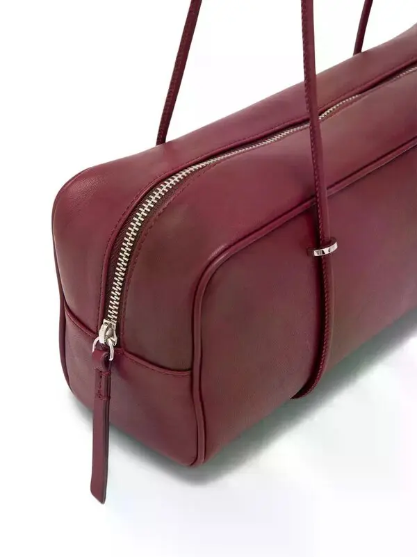 By Far Kimberly Leather Shoulder Bag - Red