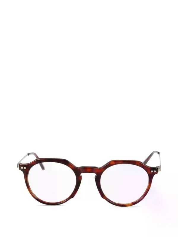 Kàdor Rayan Round-frame Glasses - Brown