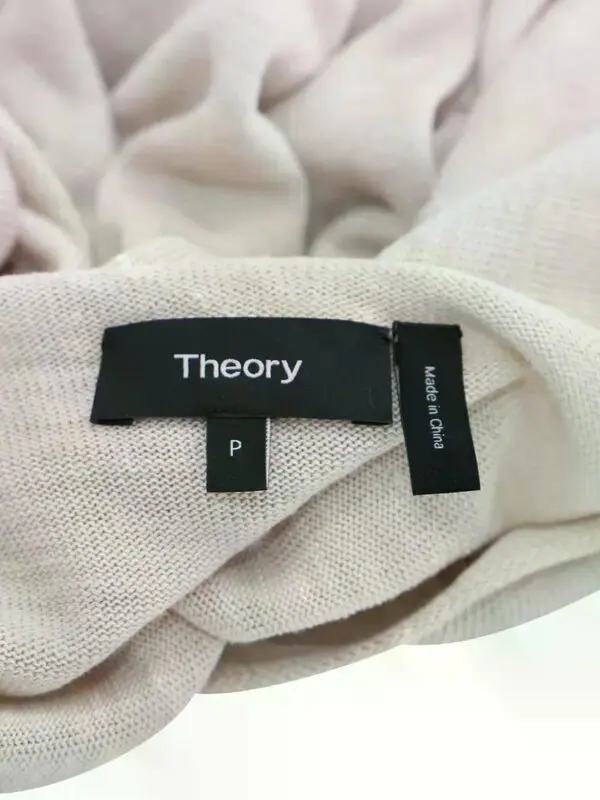 Theory Rolled-edges T-shirt - Neutrals
