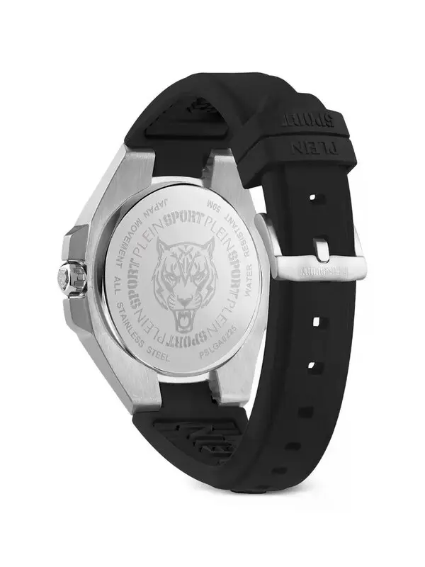 PLEIN SPORT Chronograph Watch With Rubber Strap