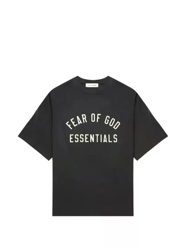 Fear Of God Logo T-shirt - Black
