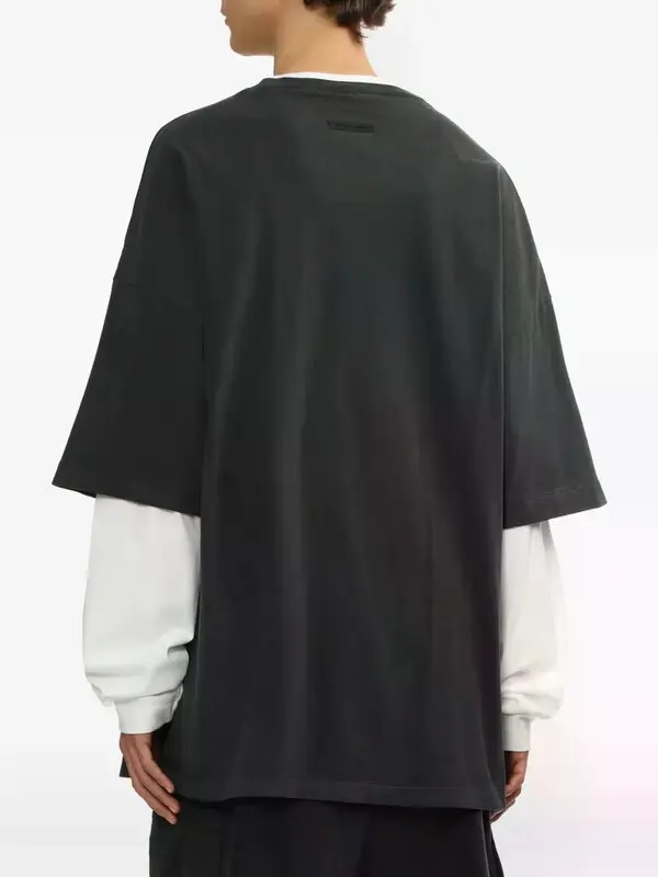 Fear Of God Logo T-shirt - Black