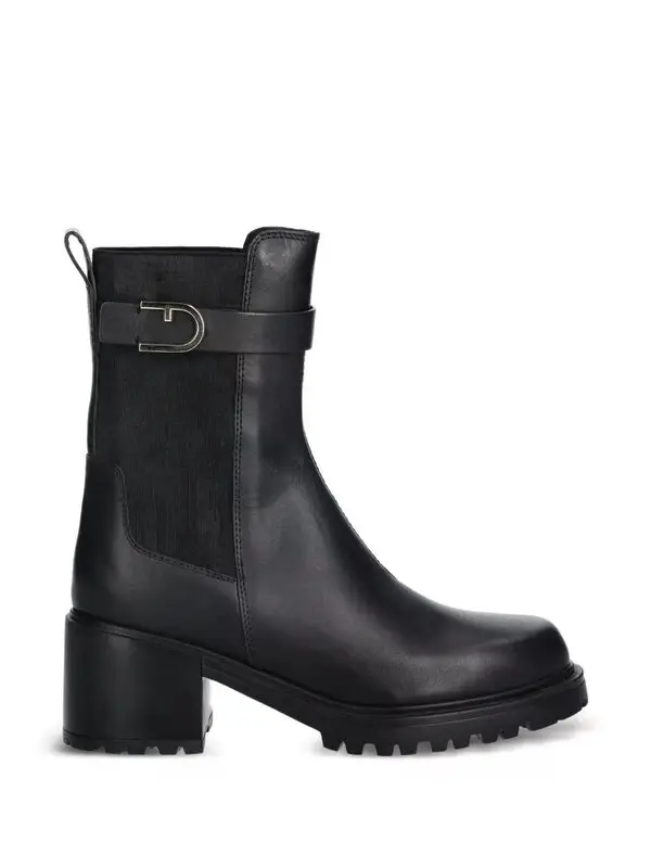Furla Buckle Strap Boots