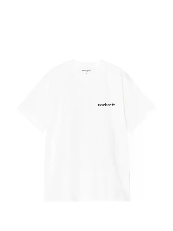 Carhartt Work In Progress S/s Archive Script T-shirt - White