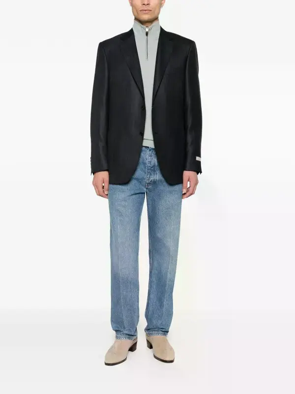 Canali Pocket Two-button Blazer - Blue