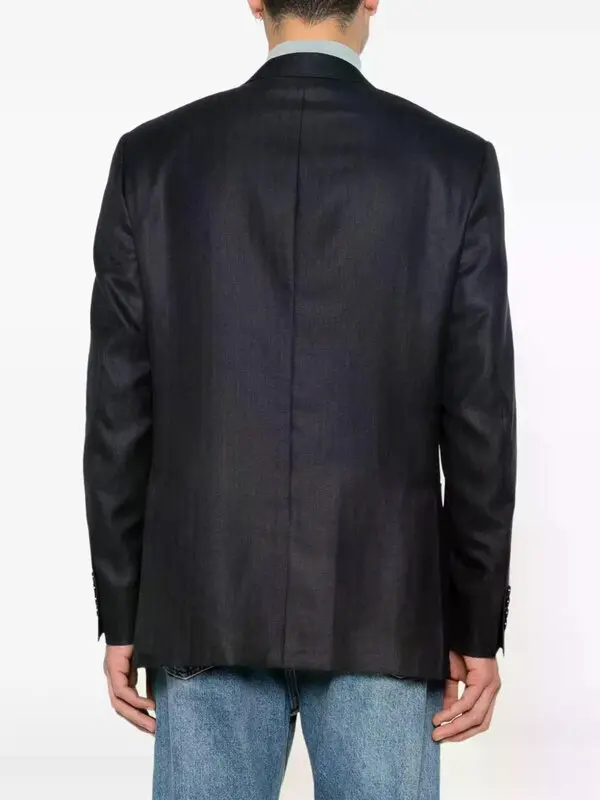 Canali Pocket Two-button Blazer - Blue