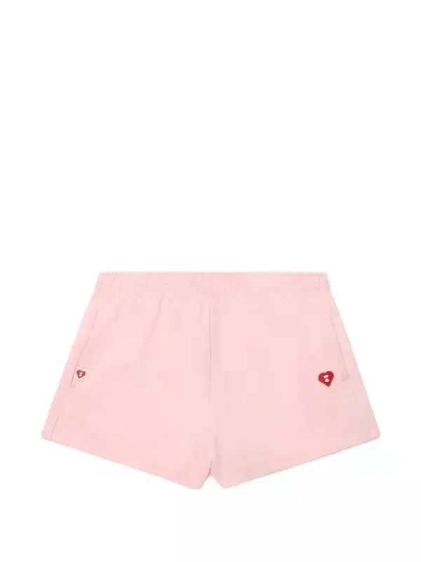 A BATHING APE Apee™ * Heart Embroidered Shorts
