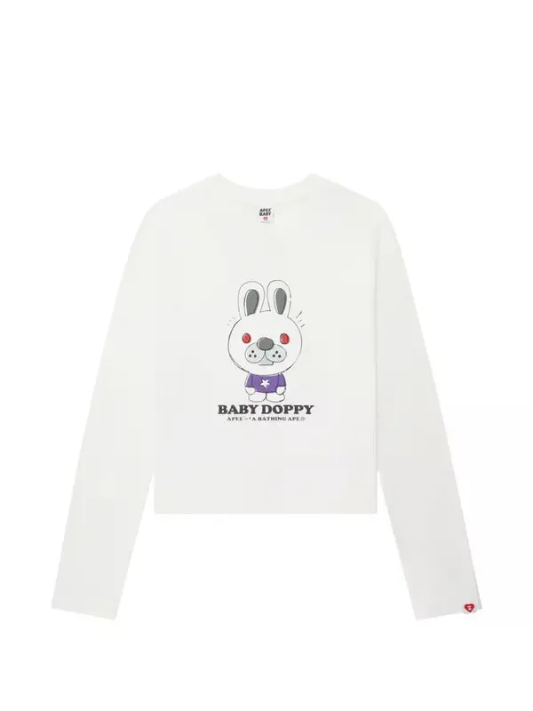 A BATHING APE Graphic Long-sleeve Top