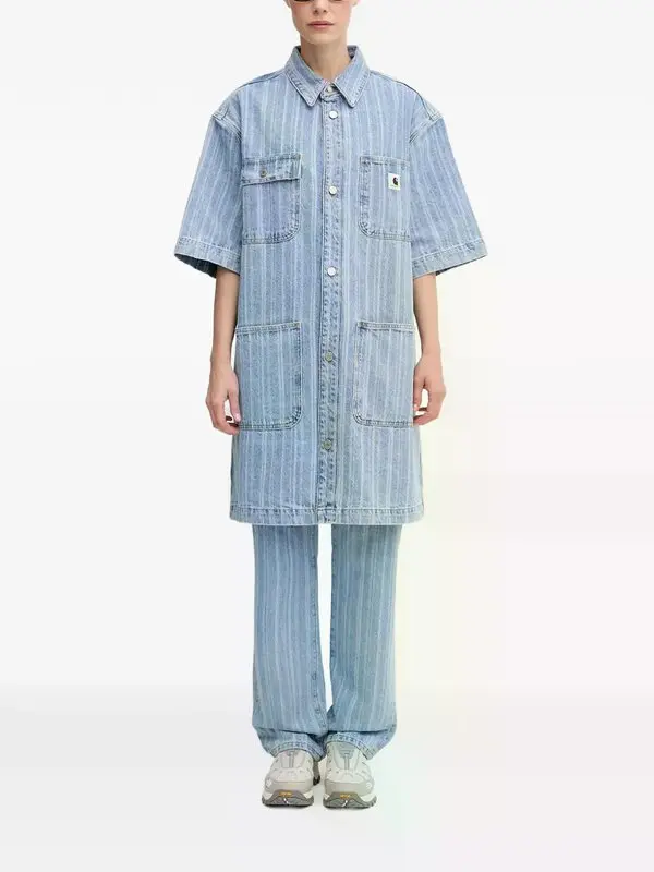 Carhartt Work In Progress Striped-pattern Jeans