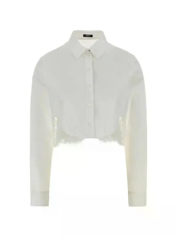 Versace Lace Poplin Shirt