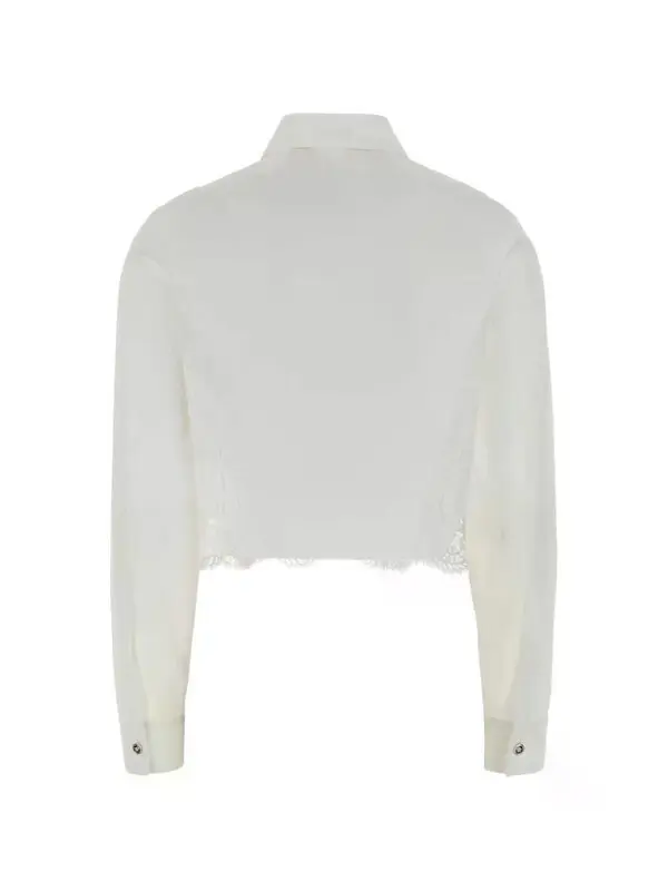 Versace Lace Poplin Shirt