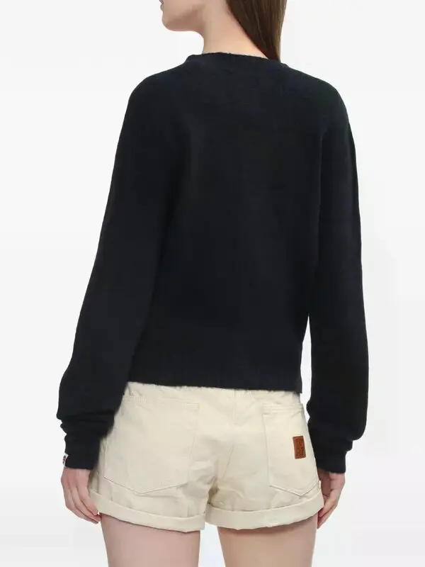 A BATHING APE Buttoned Cardigan With Heart Motif