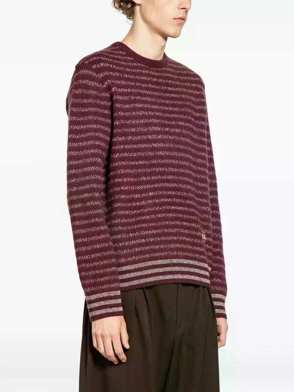 Loewe Striped Crew-neck Sweater