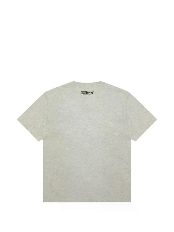 AAPE BY *A BATHING APE Camouflage-logo T-shirt - Grey