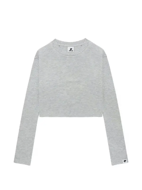 A BATHING APE Cropped Long-sleeve Top