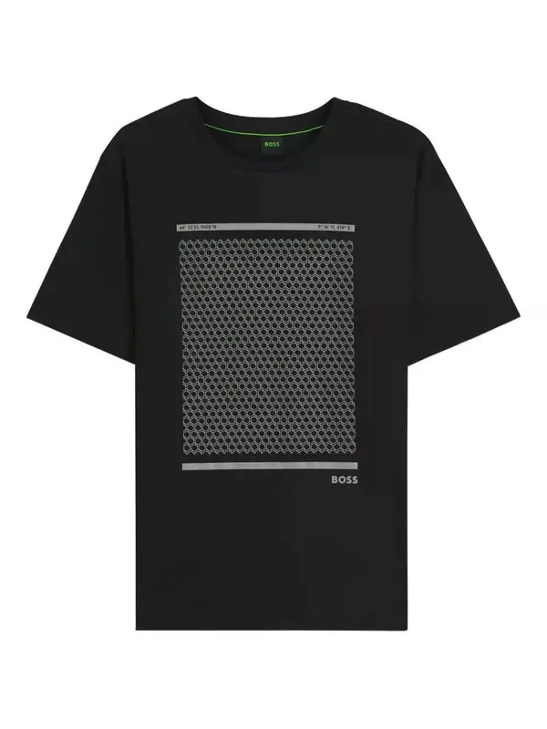 BOSS Graphic-print T-shirt - Black