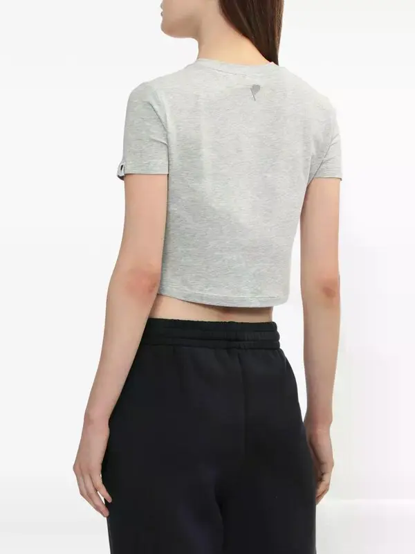 A BATHING APE Cropped T-shirt - Grey