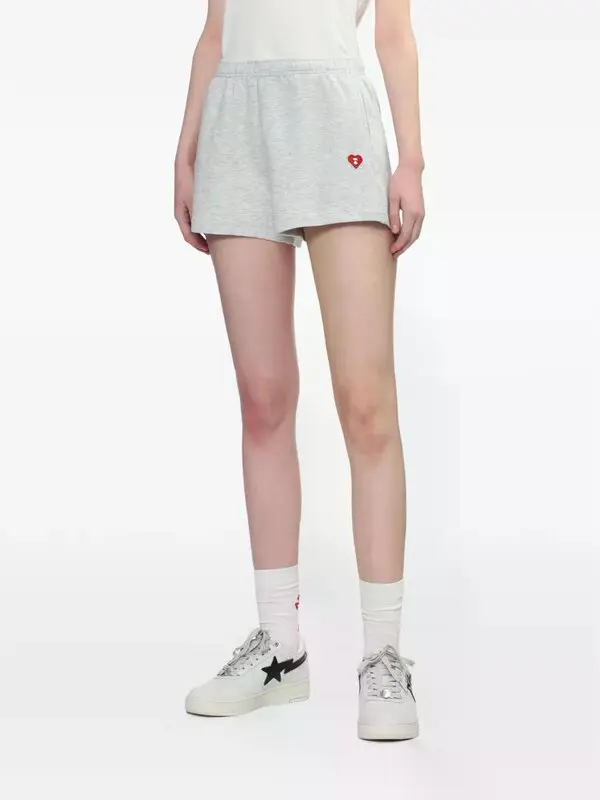 A BATHING APE Embroidered Drawstring Shorts
