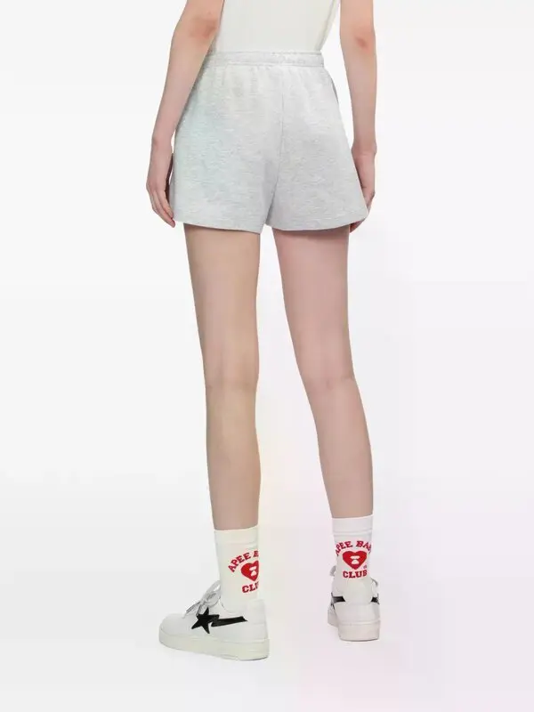A BATHING APE Embroidered Drawstring Shorts