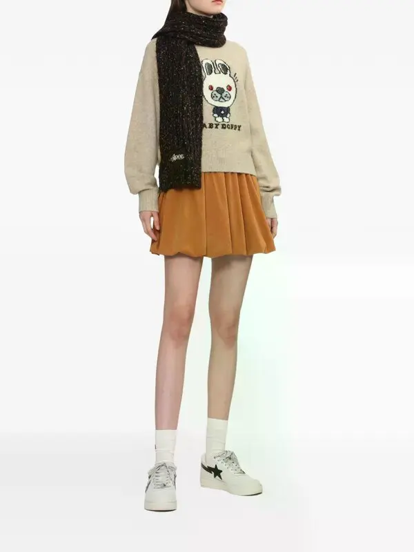A BATHING APE Apee™ * Graphic Knitwear - Neutrals