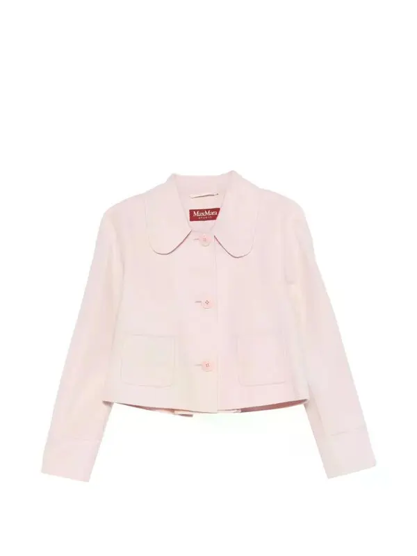 Max Mara Collared Patch-pocket Jacket