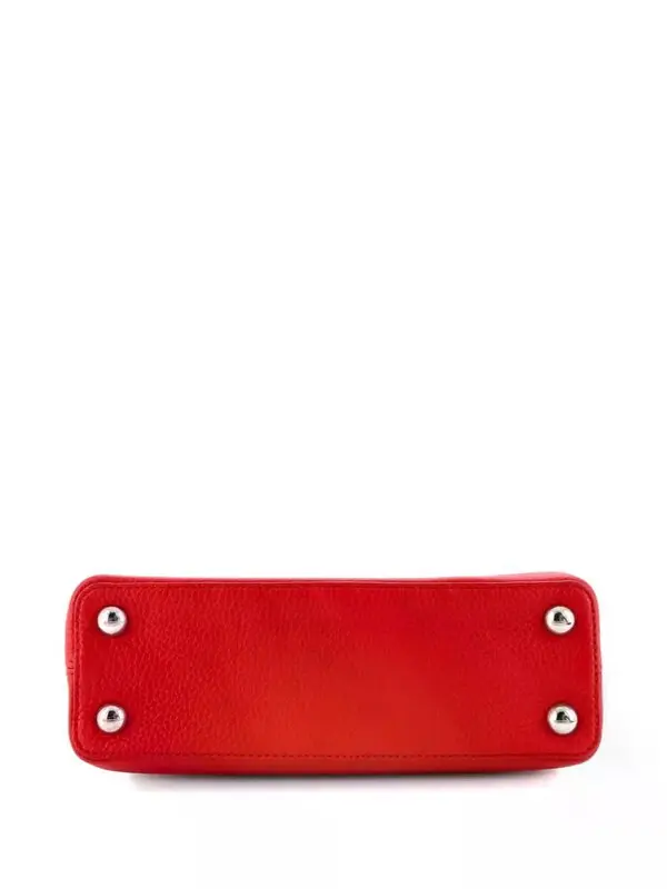 LOUIS VUITTON Capucines Bb Satchel - Red