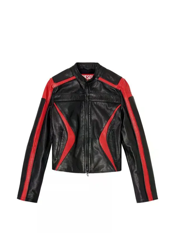 DIESEL L-ovable Leather Jacket