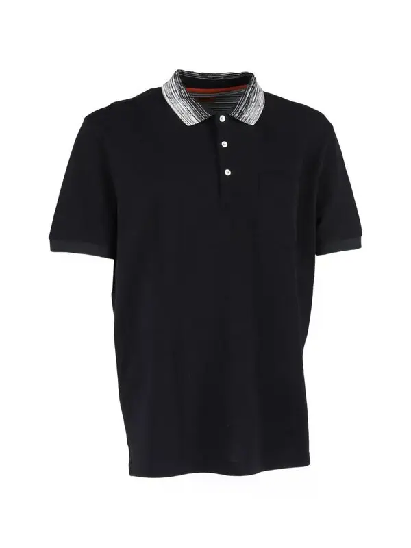 Missoni Printed-collar Polo Shirt