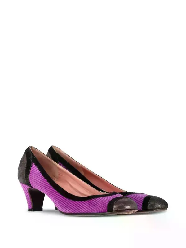 Marc Jacobs Round-toe Corduroy Pumps