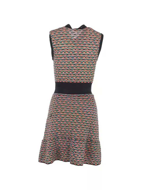 Missoni Patterned Buttoned Mini Dress