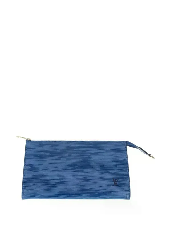 LOUIS VUITTON Pi Leather Clutch