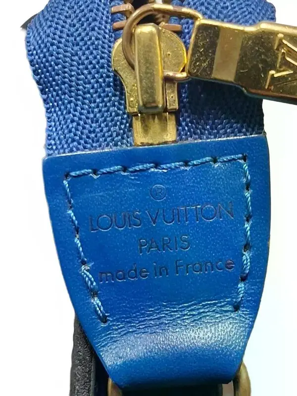 LOUIS VUITTON Pi Leather Clutch