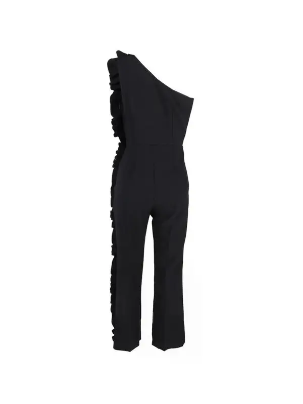 MSGM One-shoulder Ruffle Jumpsuit