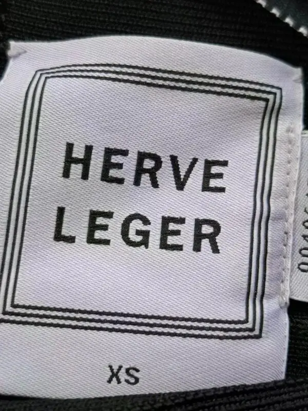 Herve Leger Tiered Mini Skirt