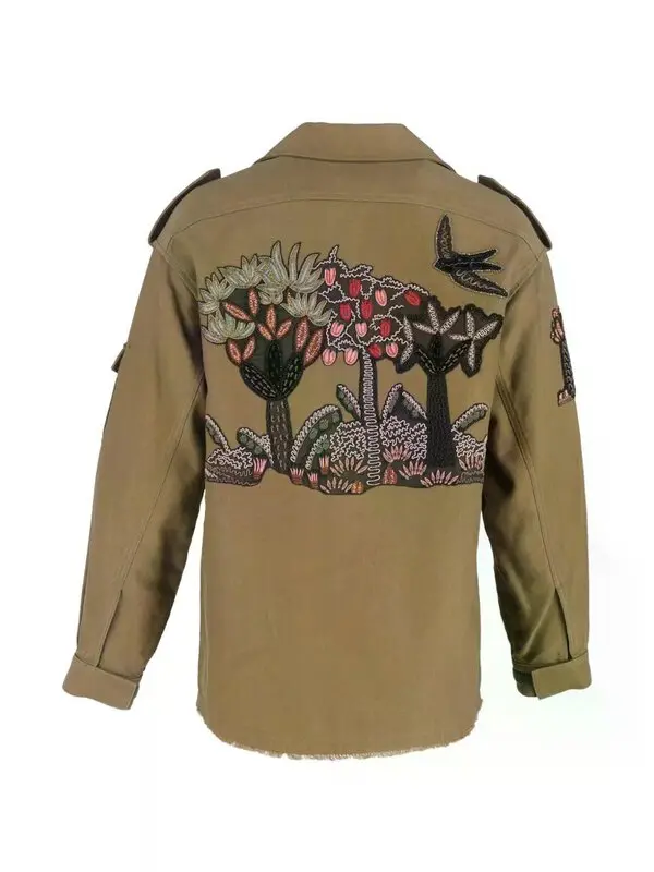 Valentino Garavani Embroidered Detail Jacket