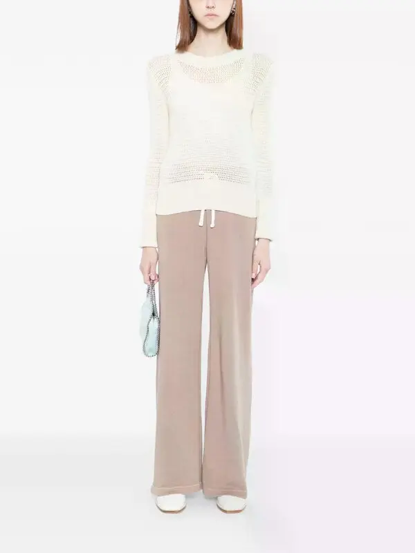 JAMES PERSE Drawstring Track Pants - Brown
