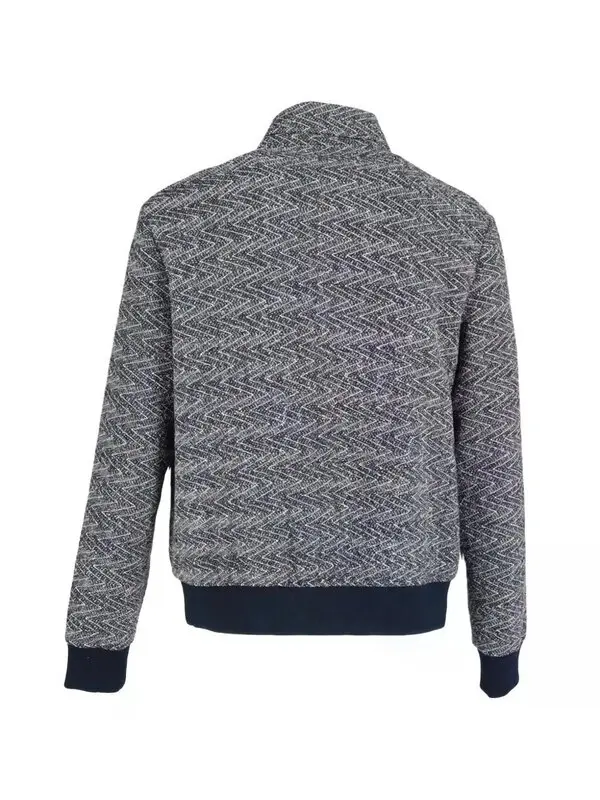 Etro Textured Bomber Jacket - Grey