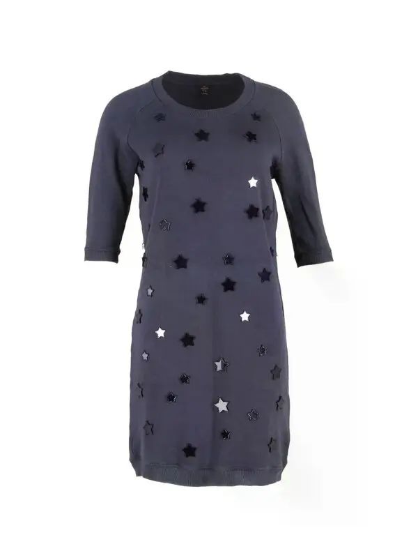 Mulberry Star-embellished Mini Dress