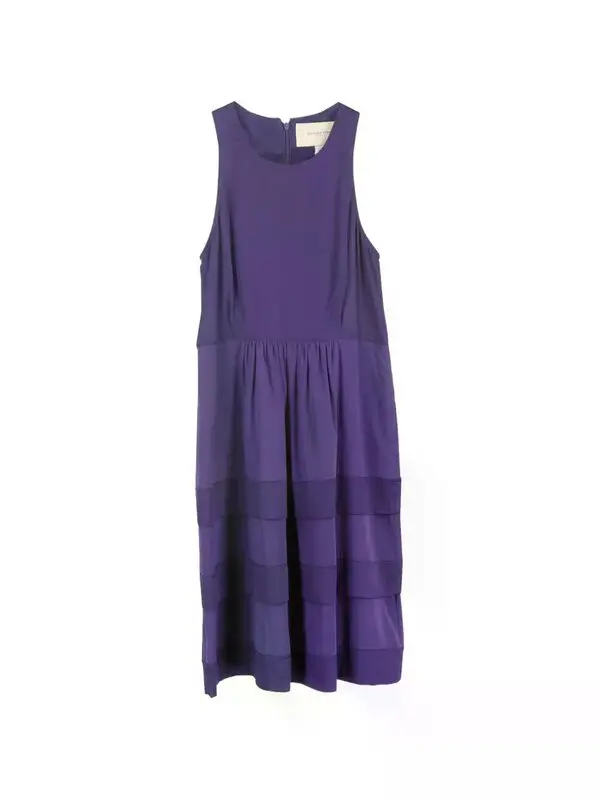 Burberry Tiered Midi Dress