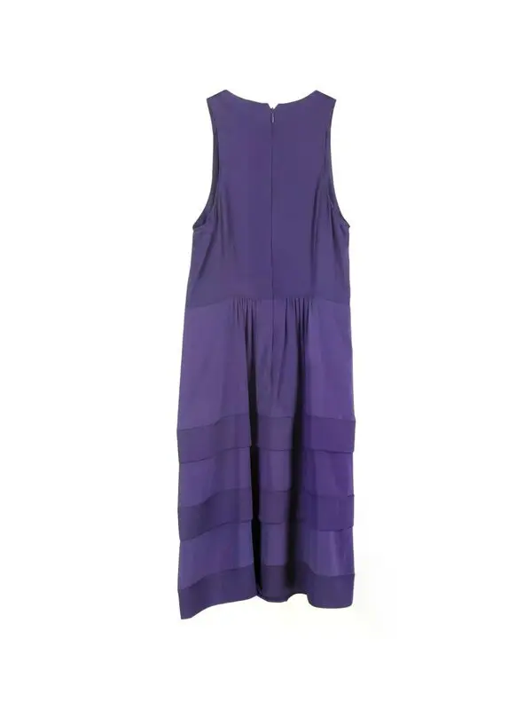 Burberry Tiered Midi Dress