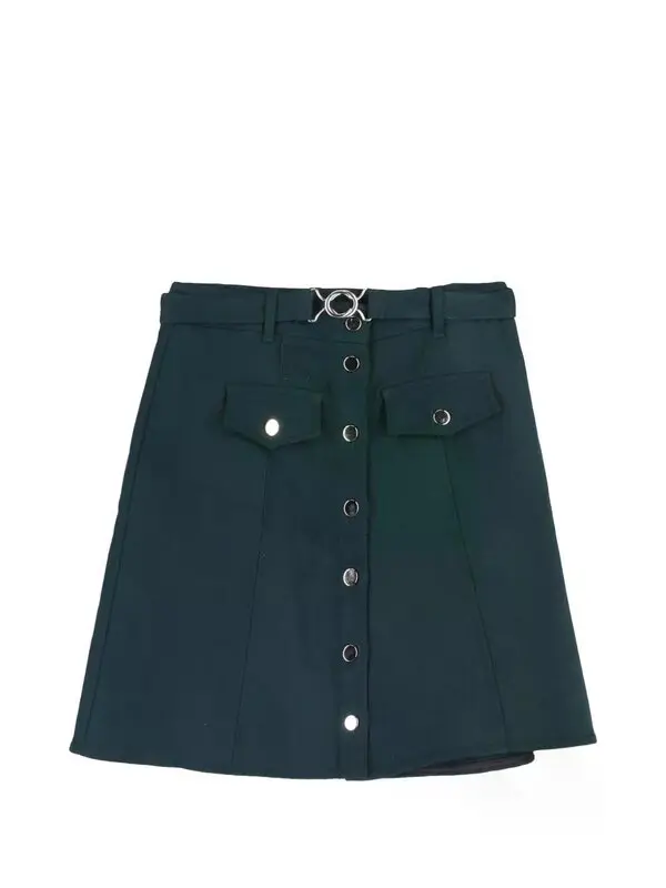 Maje Buttoned Mini Skirt